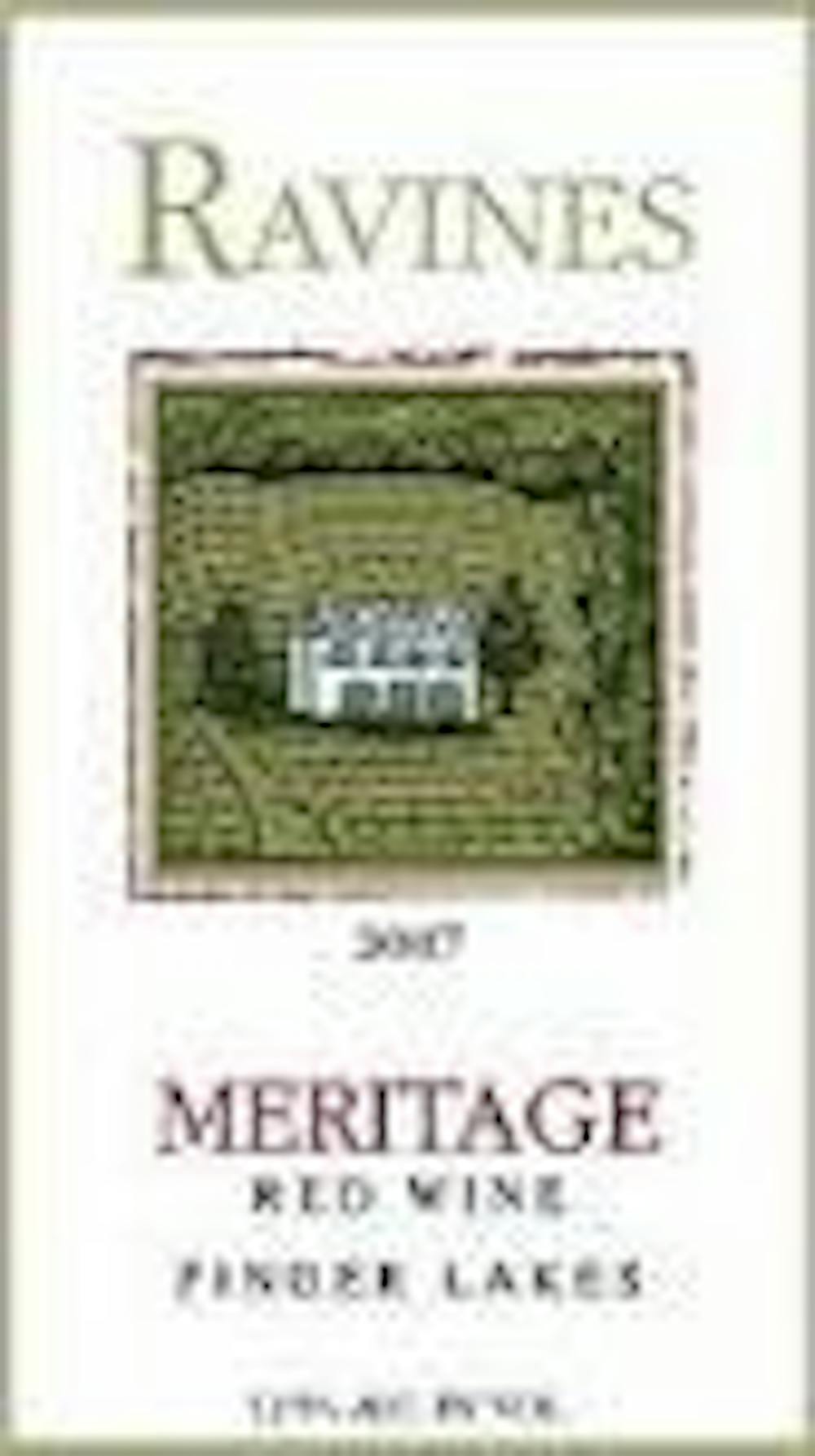 Ravines Wine Cellars Meritage 2008 :: New York Red