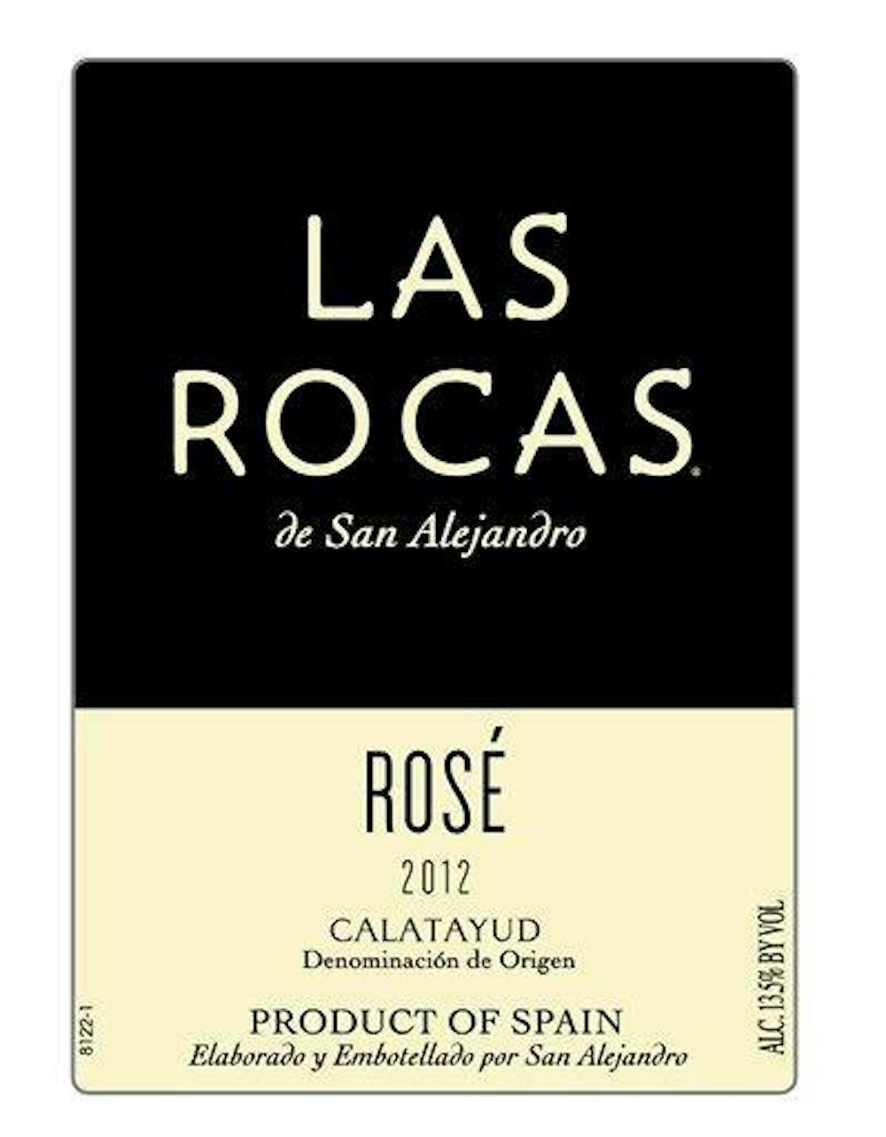 Las Rocas de San Alejandro Garnacha Rose 2012 :: Rosé