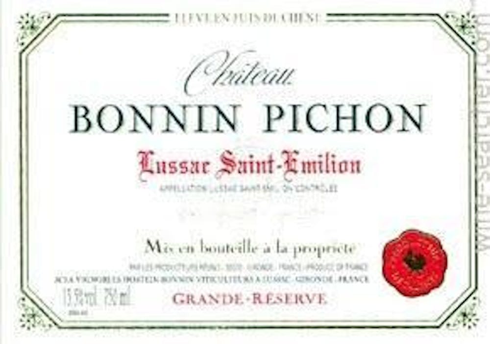 Chateau Bonnin Pichon Lussac St. Emilion 2007 :: Bordeaux Red