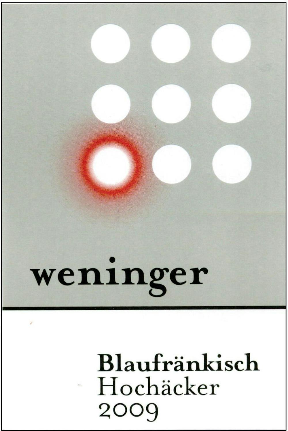 Weninger Blaufrankisch Hochacker 2009 :: Other Red Wines