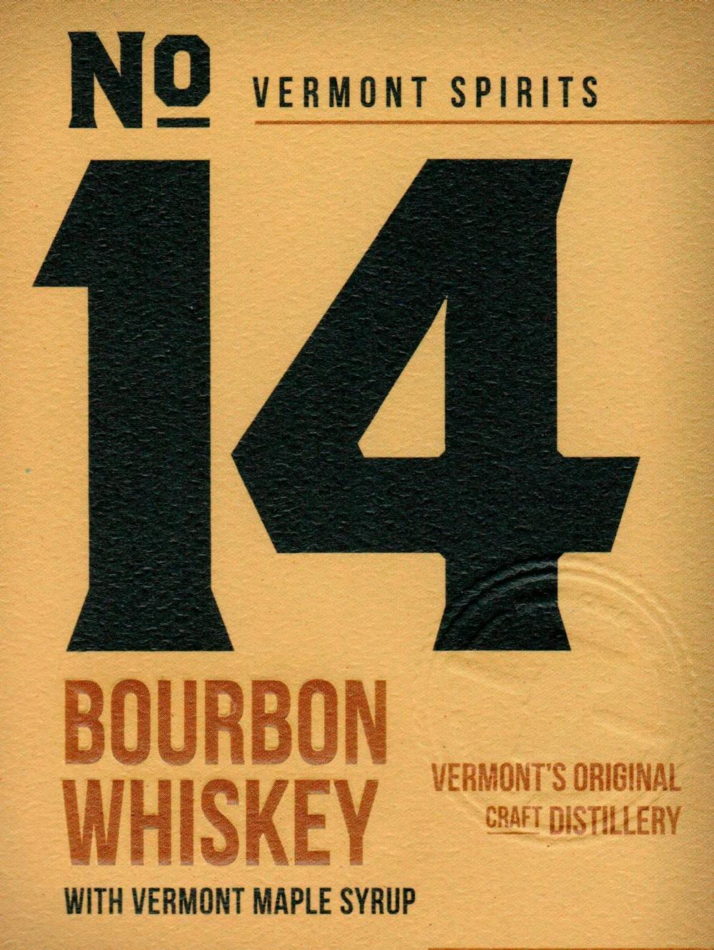 Vermont Spirits No.14 750ml 90prf :: Bourbon