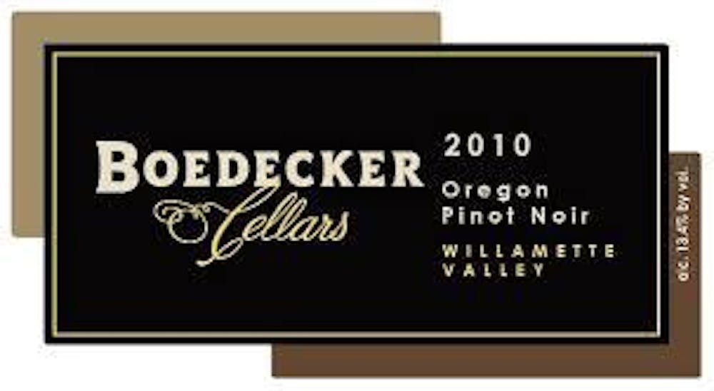 Boedecker Cellars 'Cherry Grove' Pinot Noir 2010 :: Pinot Noir