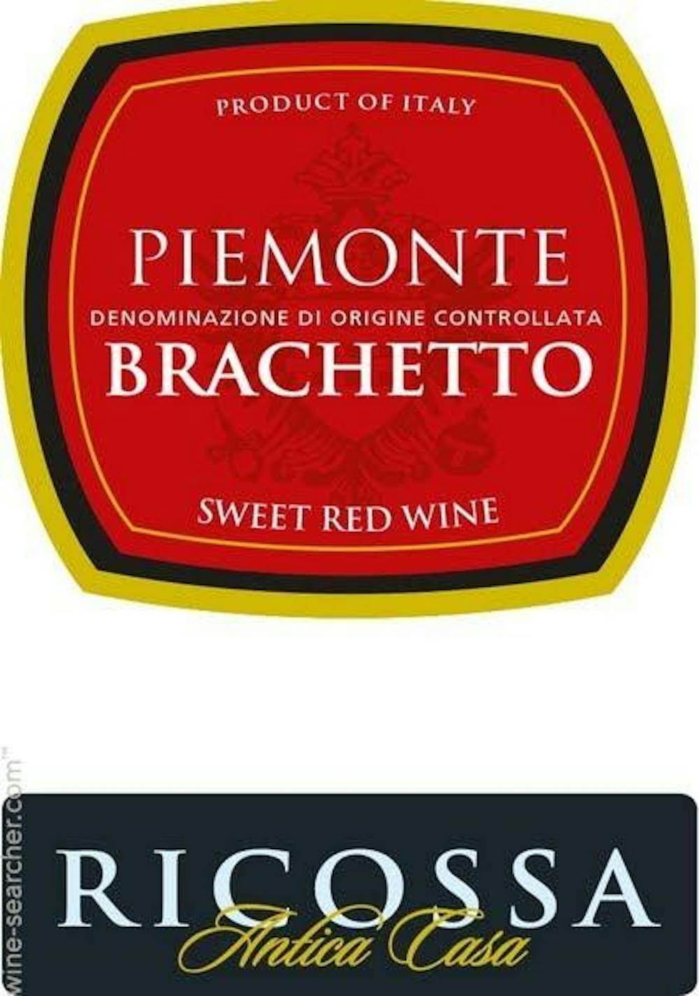 Ricossa Antica Casa 'Brachetto' Sweet Red NV :: Italian Red