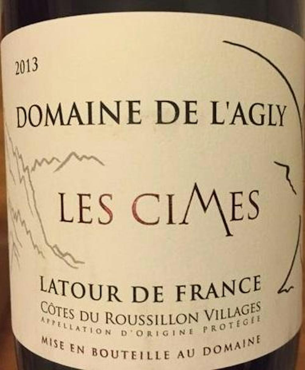 Domaine De L'Agly Les Cimes 2013 :: Languedoc-Roussillon Red