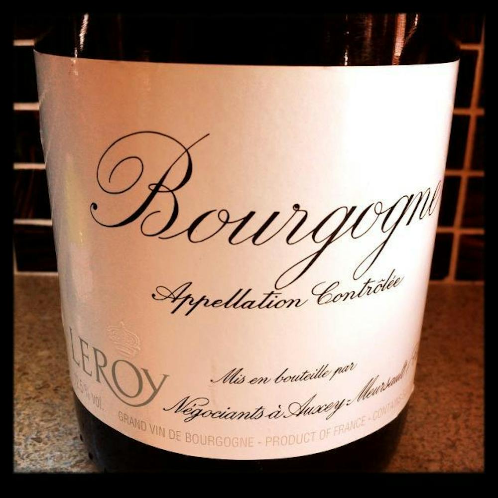Maison Leroy Bourgogne Rouge 2003 :: Burgundy Red
