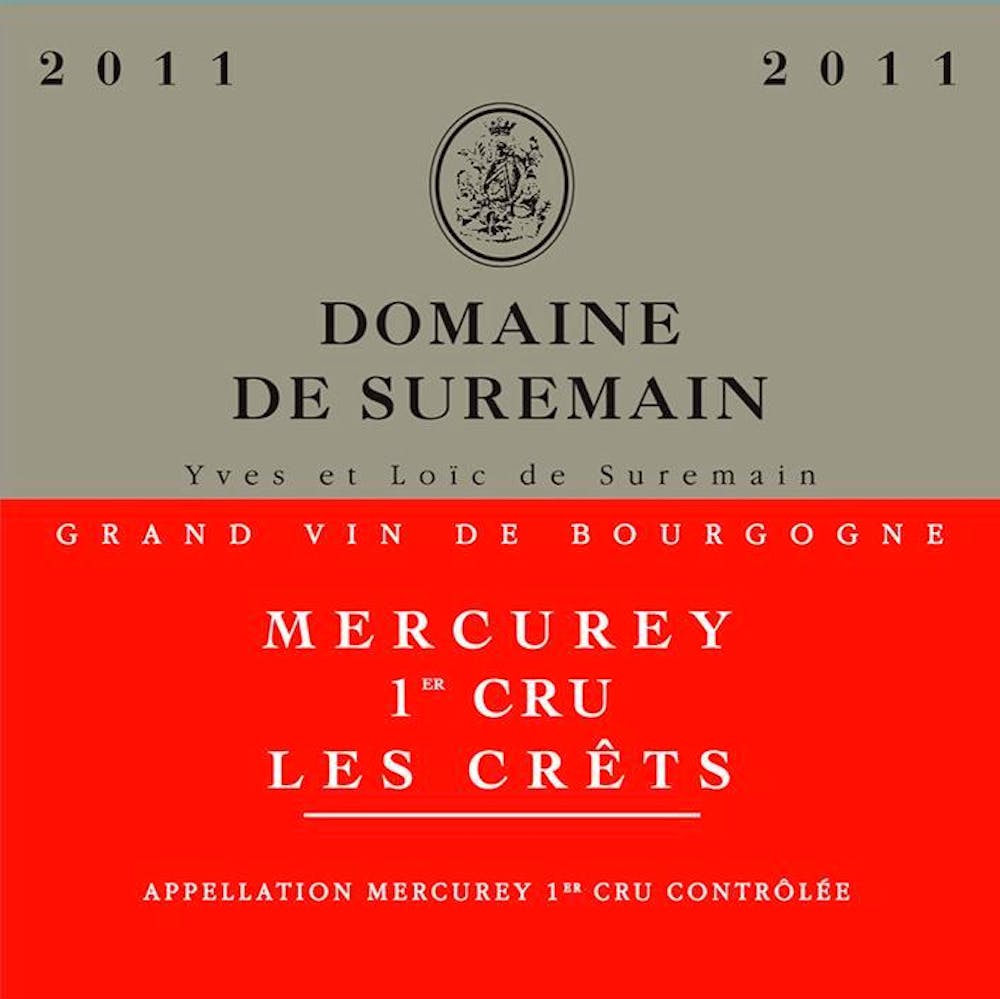 Dom Suremain Mercurey 1er Cru Les Crets 2013 :: Burgundy Red