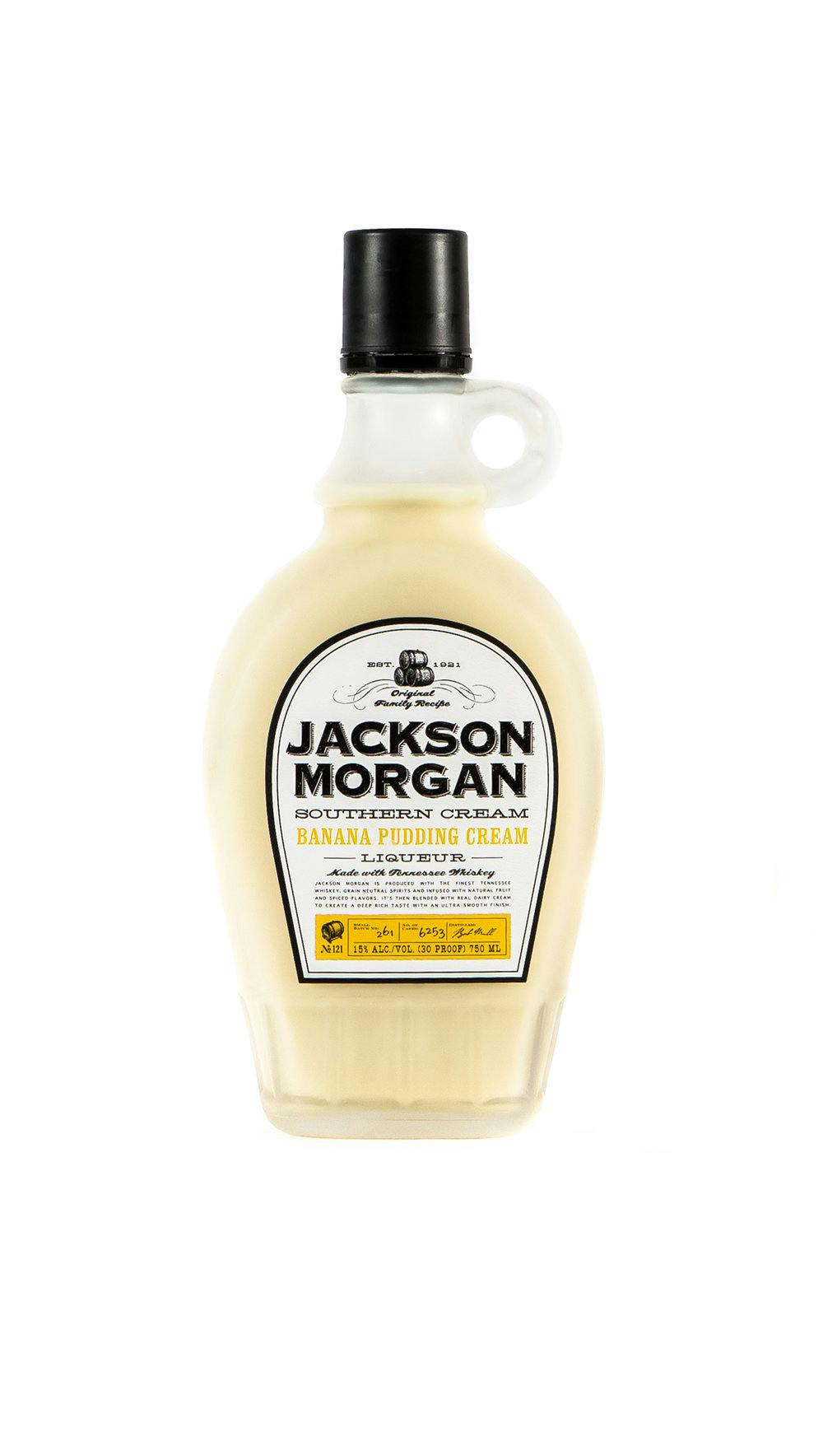 Jackson Morgan Banana Pudding Southern Cream Liqueur 750ml :: Cordials ...