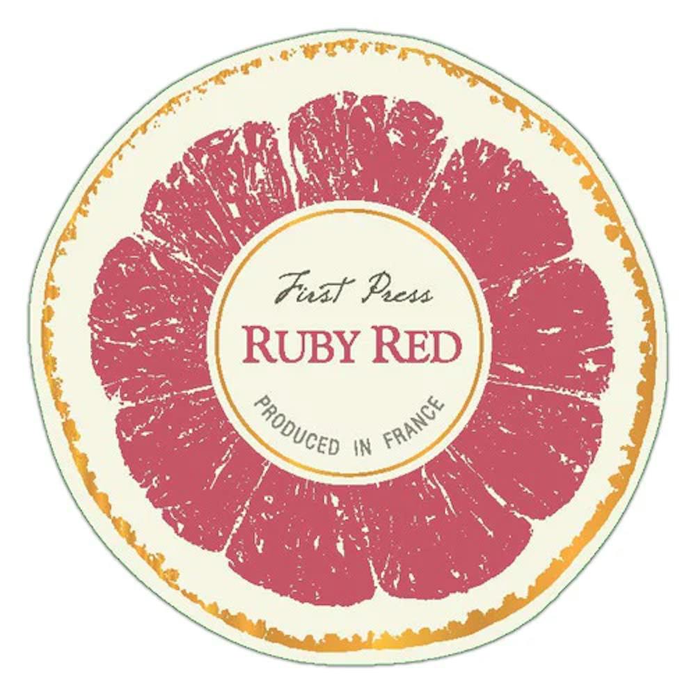 Ruby Red First Press Sparkling Grapefruit Rose NV :: Bubbly Dry