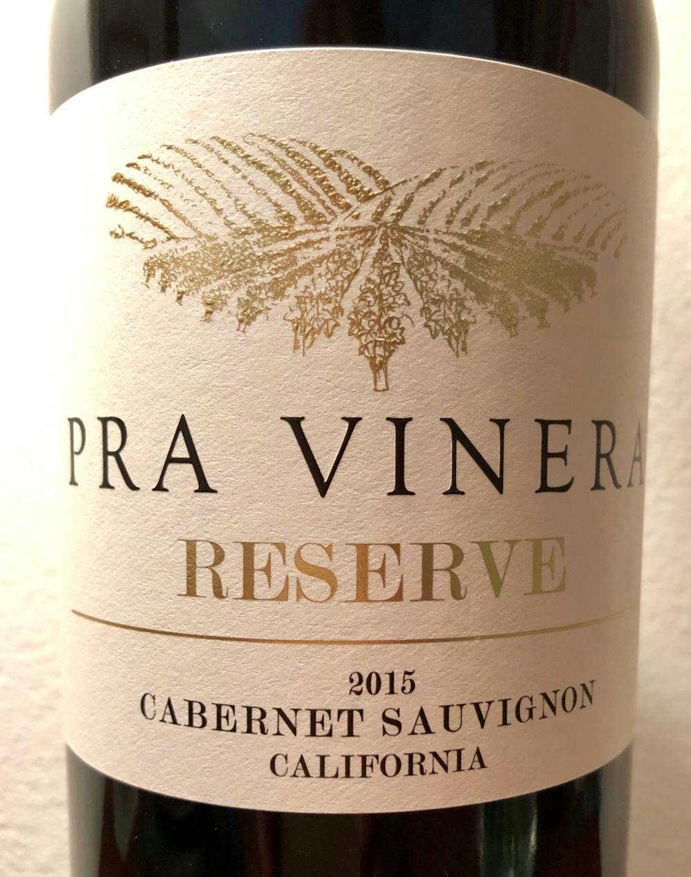 Pra Vinera 'Reserve' Cabernet Sauvignon 2015 :: Cabernet Sauvignon