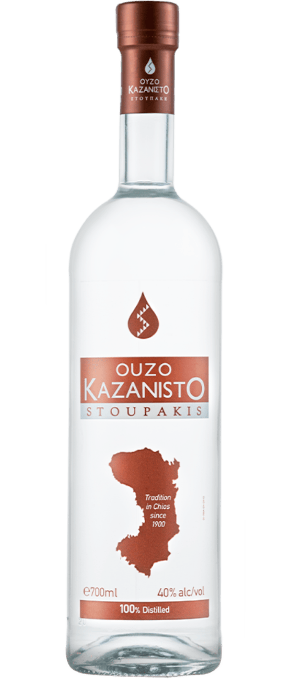 Stoupakis Kazanisto Ouzo 700ml :: Cordials & Liqueurs