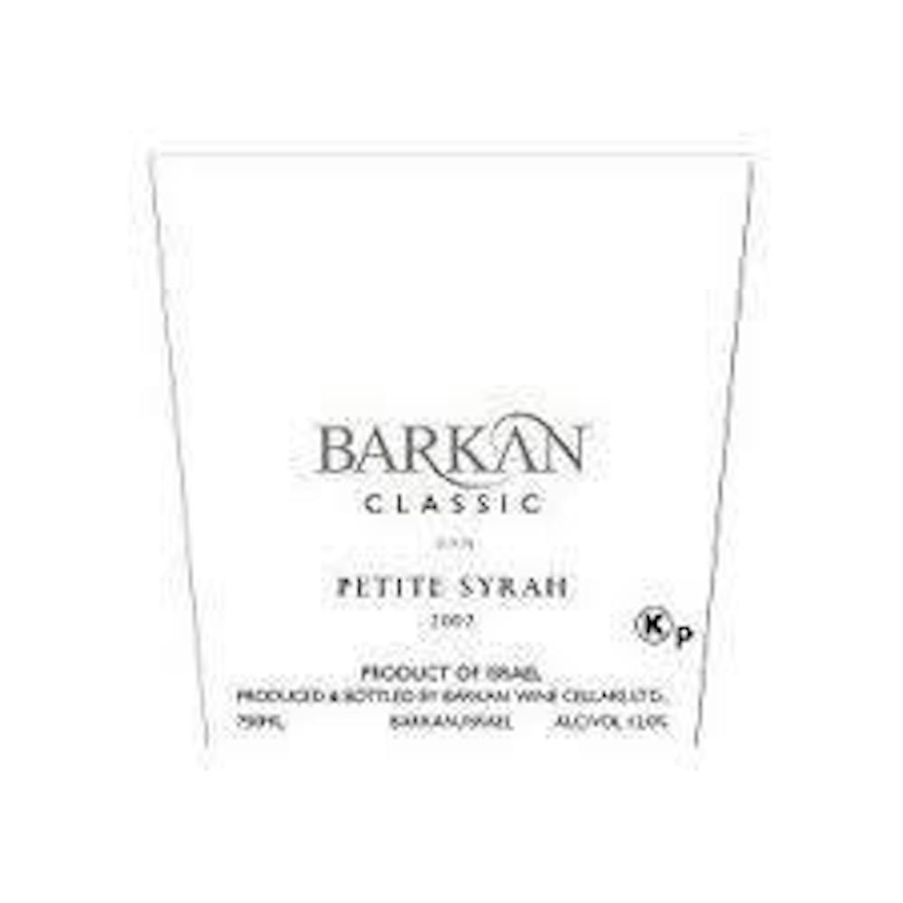Barkan 'Classic' Petite Syrah 2016 :: Petite Sirah