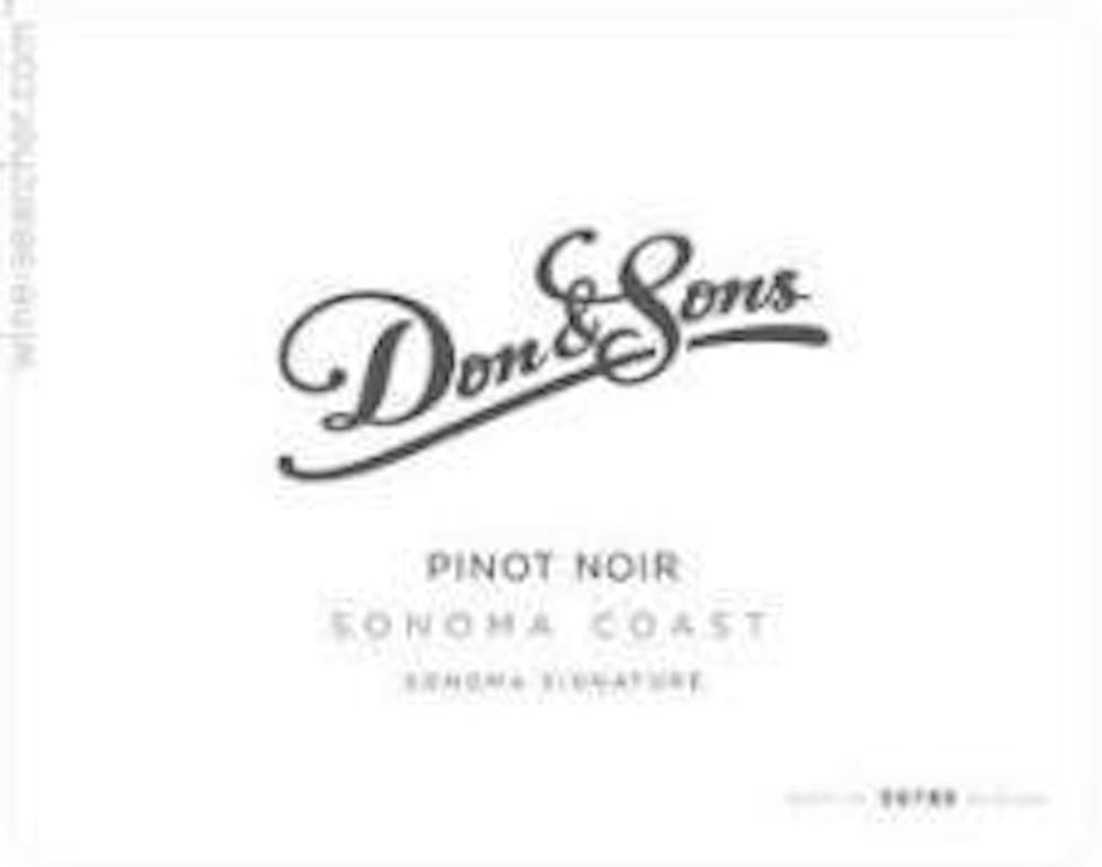 Don Sebastiani & Sons Pinot Noir 2015 :: Pinot Noir