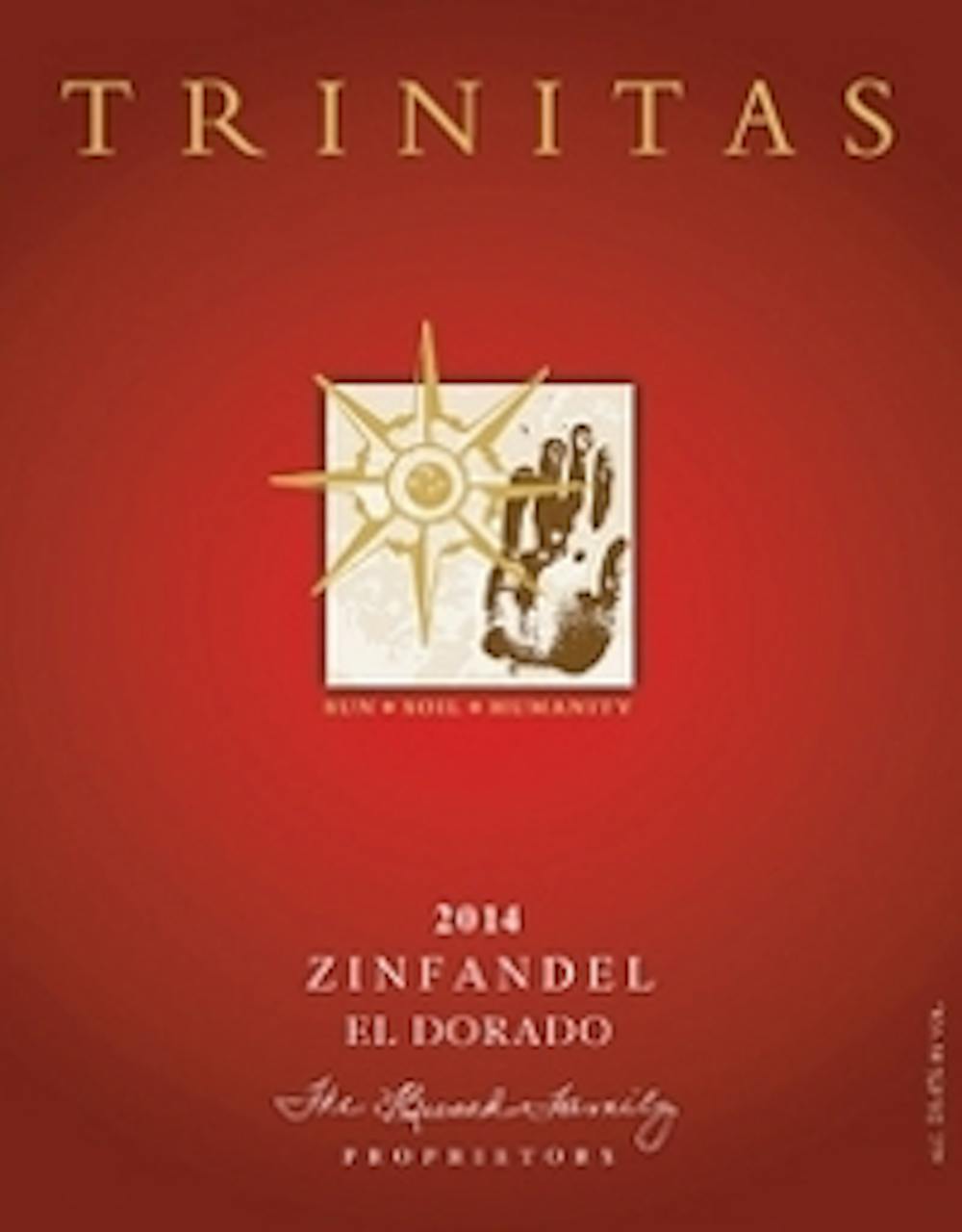 Trinitas 'El Dorado' Old Vine Zinfandel 2014 :: Zinfandel