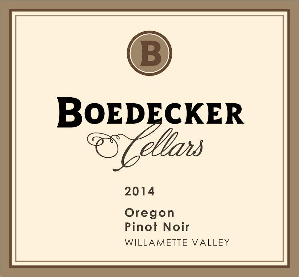 Boedecker Cellars Pinot Noir 2015 :: Pinot Noir
