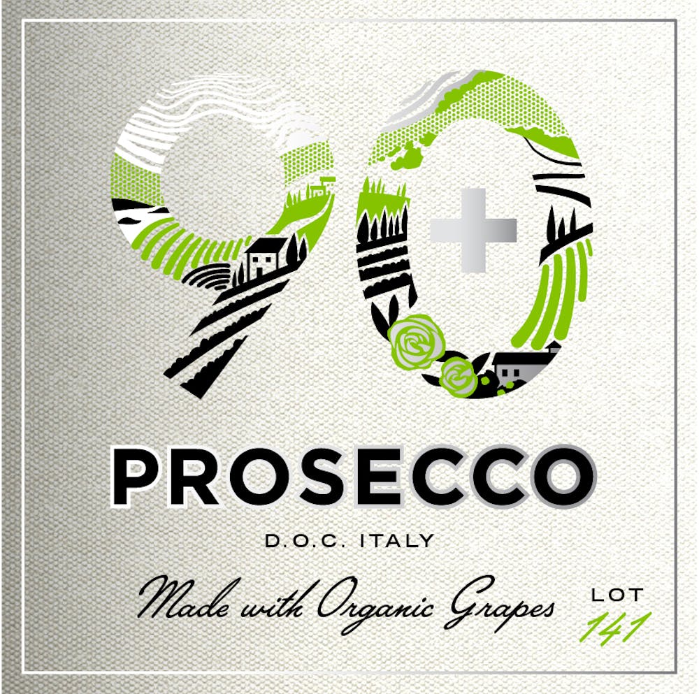 90+ Ninety + Cellars 'Lot 141' Organic Prosecco NV :: Other White Wines
