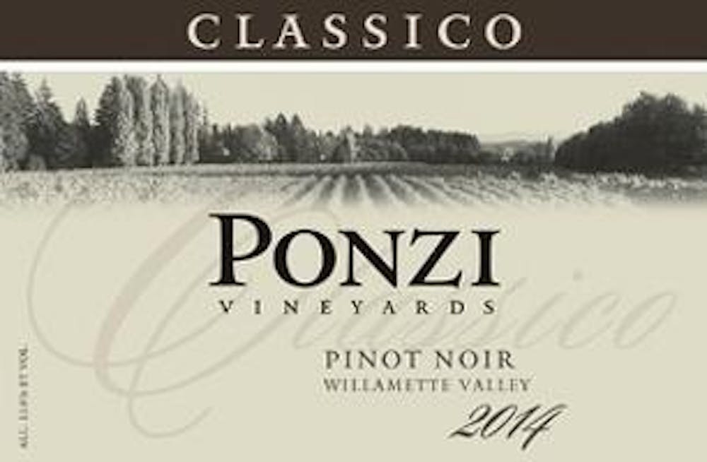 Ponzi Vineyards Pinot Noir Classico 2015 :: Pinot Noir