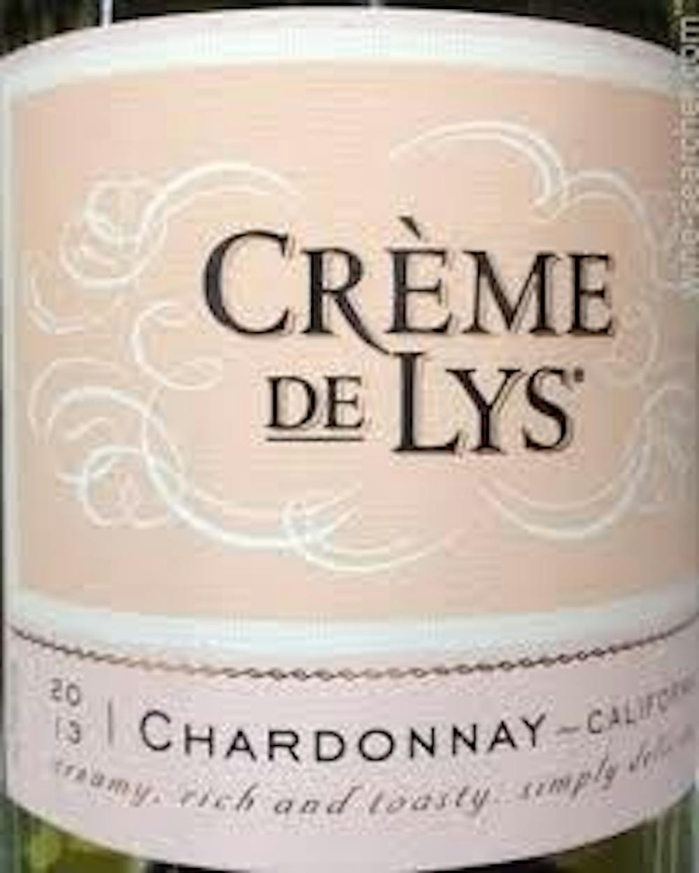 Belcreme De Lys Chardonnay 2018 :: Chardonnay