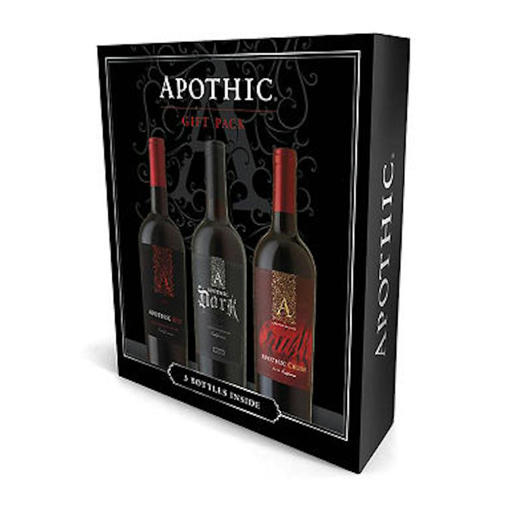 Apothic Wines 3btl Gift Set Crush, Dark, Red Blend :: Red Blends