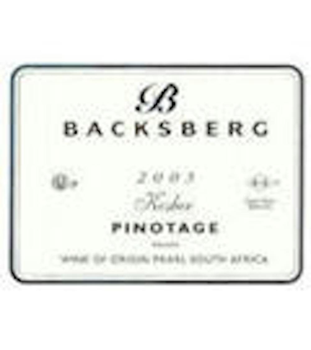Backsberg Pinotage 2008