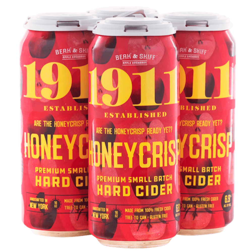 1911 Cidery 'HoneyCrisp' Hard Cider 4-16oz Cans :: Cider