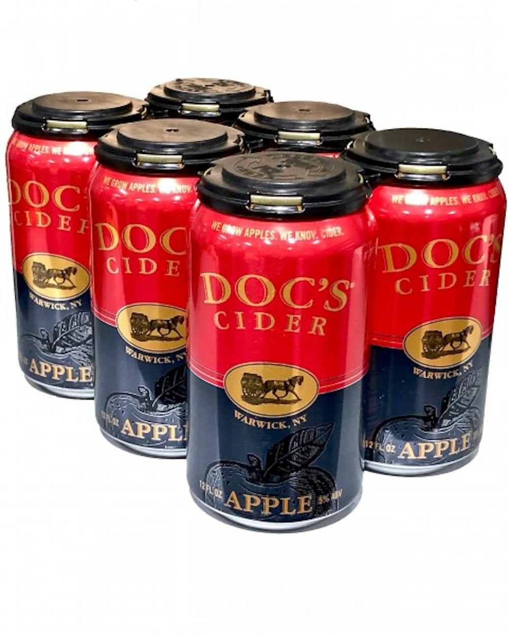 Doc's 'Hard Apple' Cider 6-12oz Cans :: Cider