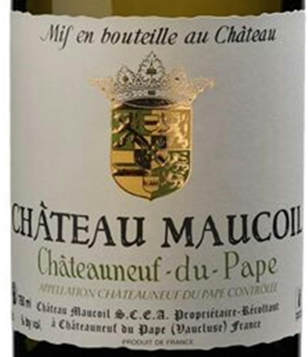 Chateau Maucoil Chateauneuf du Pape Blanc 2016 :: Riesling