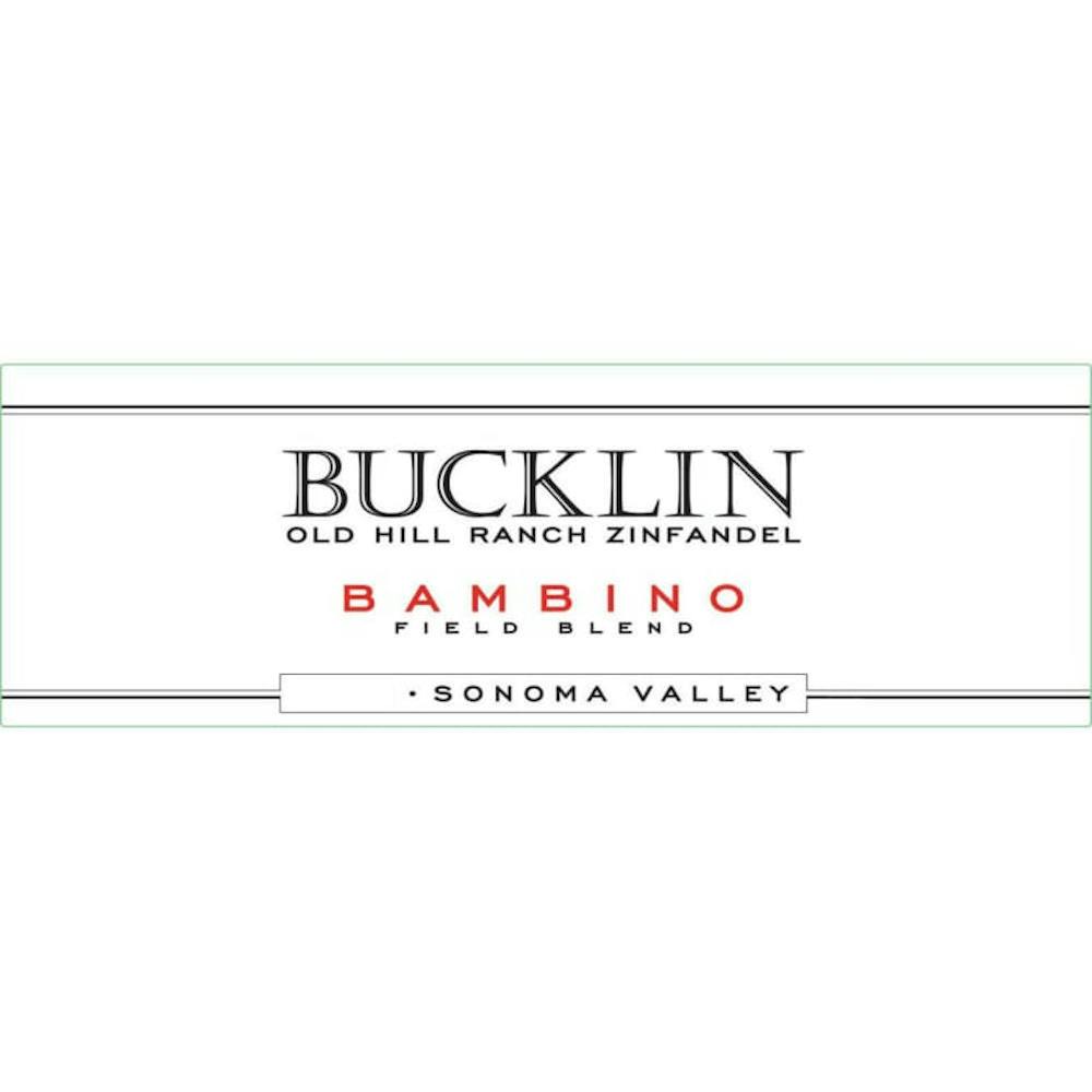 Bucklin Old Hill Ranch 'Bambino' Zinfandel 2015 :: Zinfandel