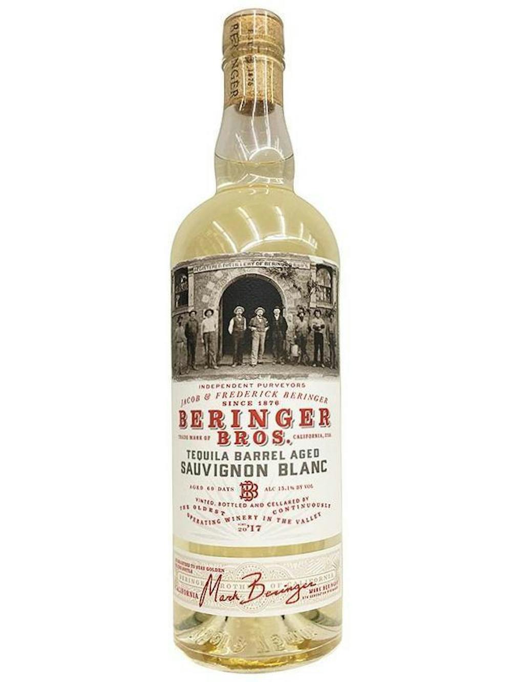 Beringer Bros Tequila Barrel Sauvignon Blanc 2017 :: Sauvignon Blanc