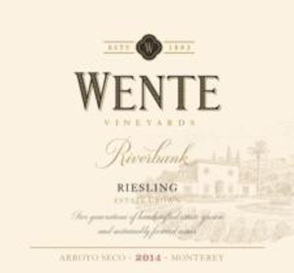 Wente Vineyards 'Riverbank' Riesling 2017 :: Riesling