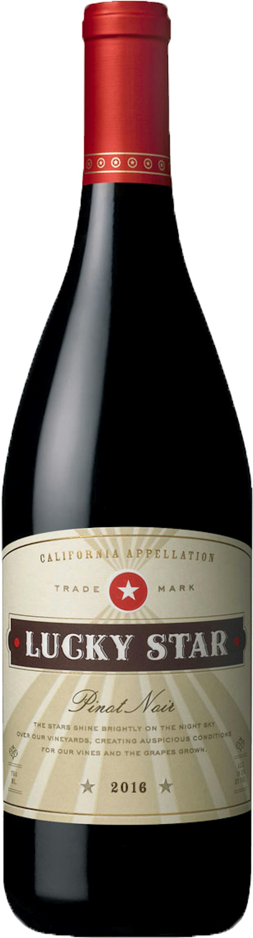 Lucky Star Pinot Noir 2017 1.5L :: Pinot Noir