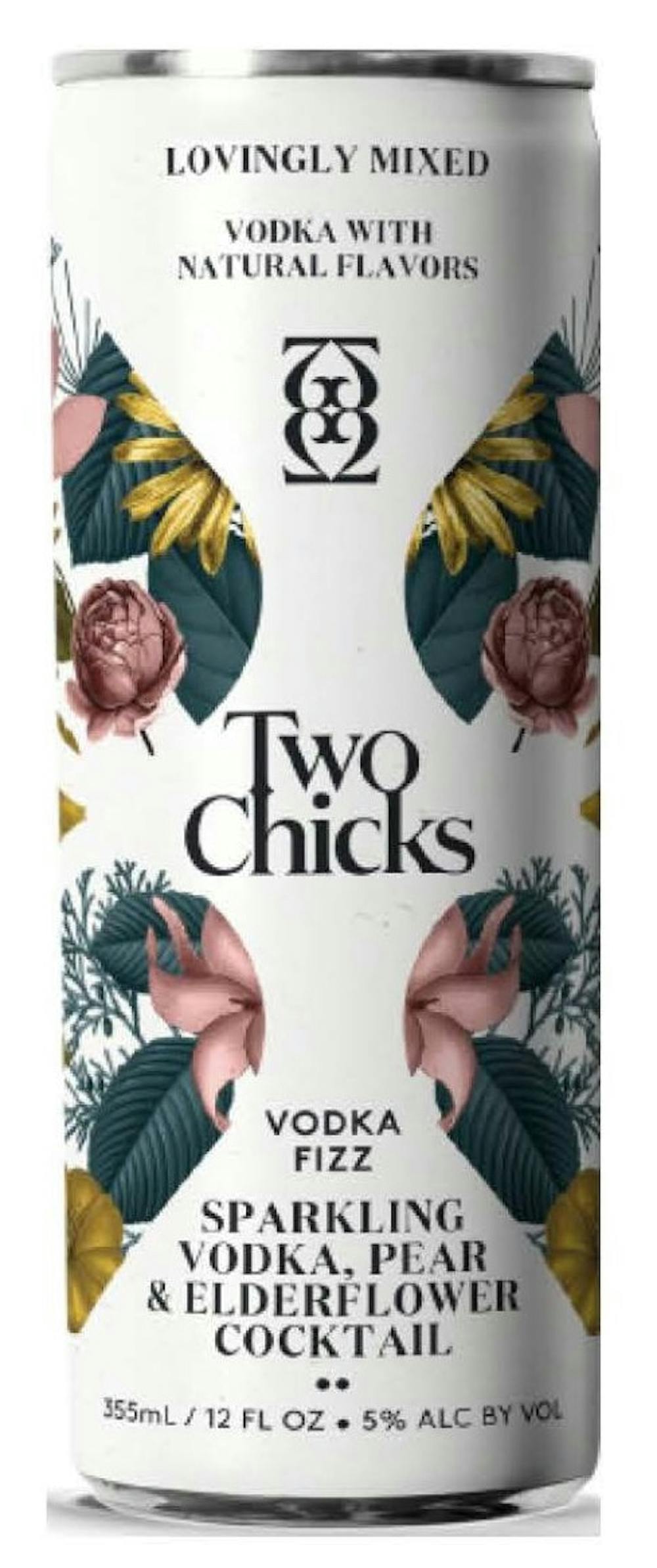 Two Chicks 'Vodka Fizz' Peak & Elderflower 355ml :: Ready to Go Cocktails