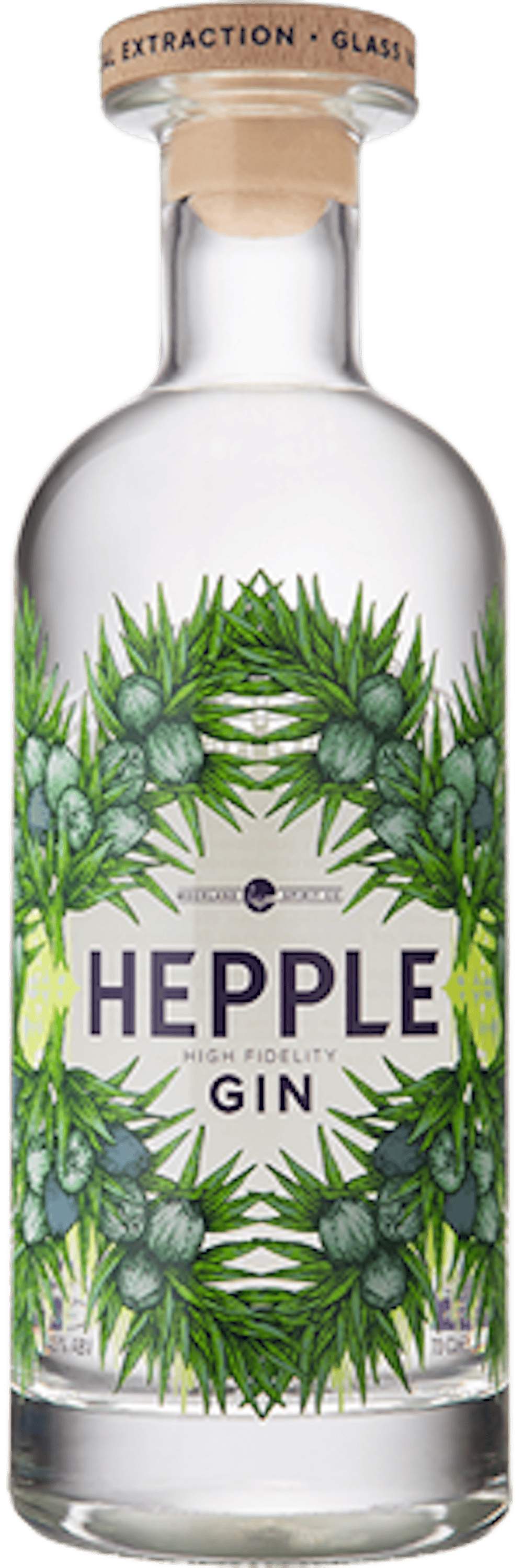 Hepple 'High Fidelity' 90 proof Gin 700ml :: Gin