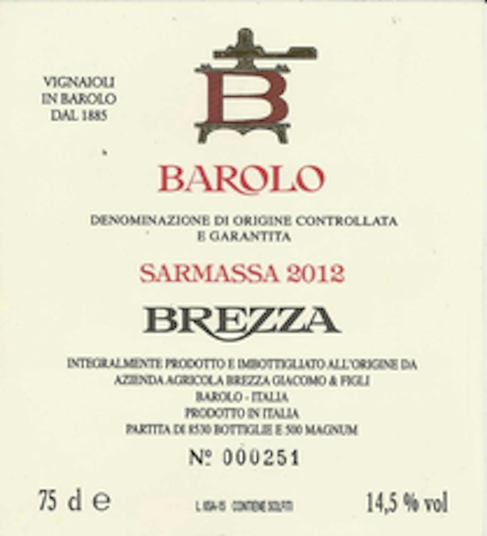 Brezza 'Sarmassa' Barolo 2015 :: Italian Red