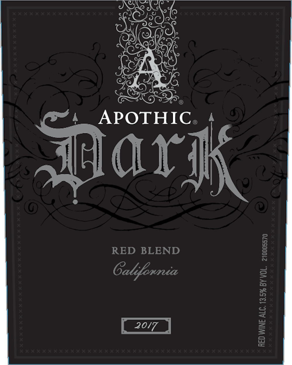 Apothic Wines 'Dark' Red Blend 2017 :: Red Blends