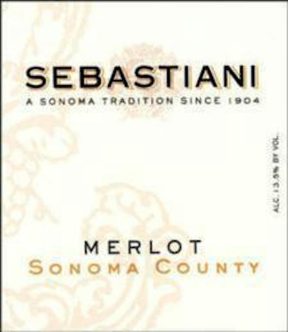 Sebastiani Vineyards 'Sonoma' Merlot 2017 :: Merlot