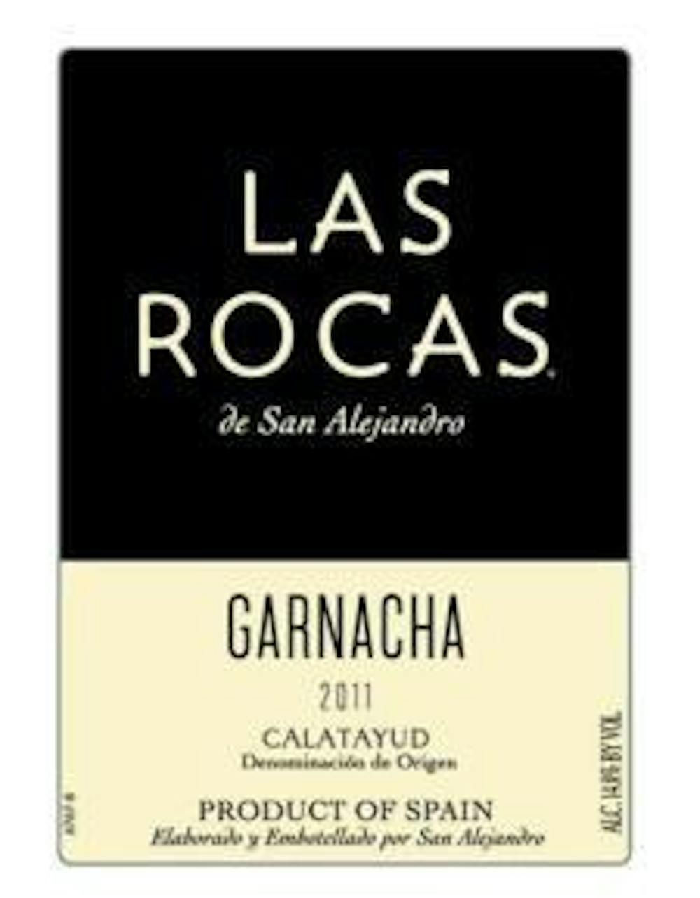 Las Rocas de San Alejandro Garnacha 2017 :: Spanish Red
