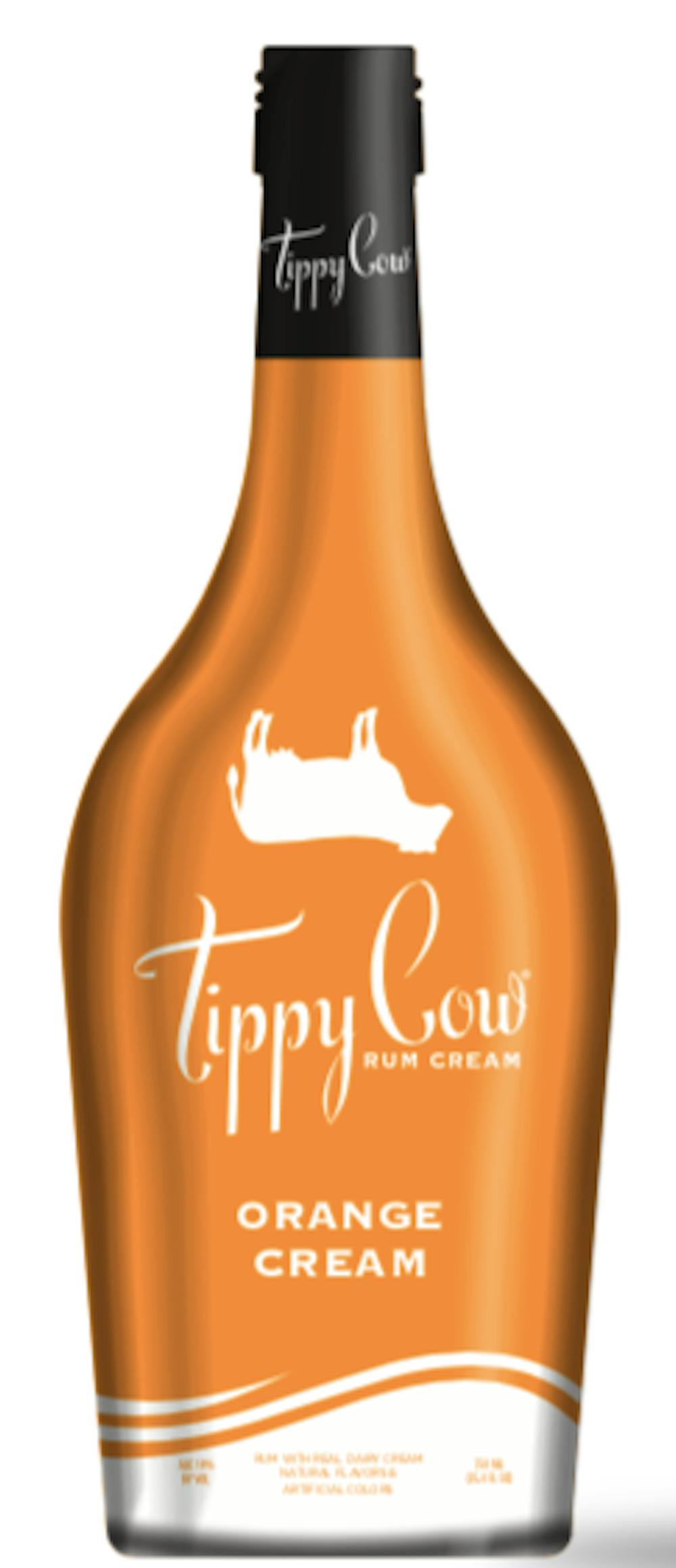 Tippy Cow 'Orange Cream' Rum Cream Liqueur 750ml :: Cordials & Liqueurs