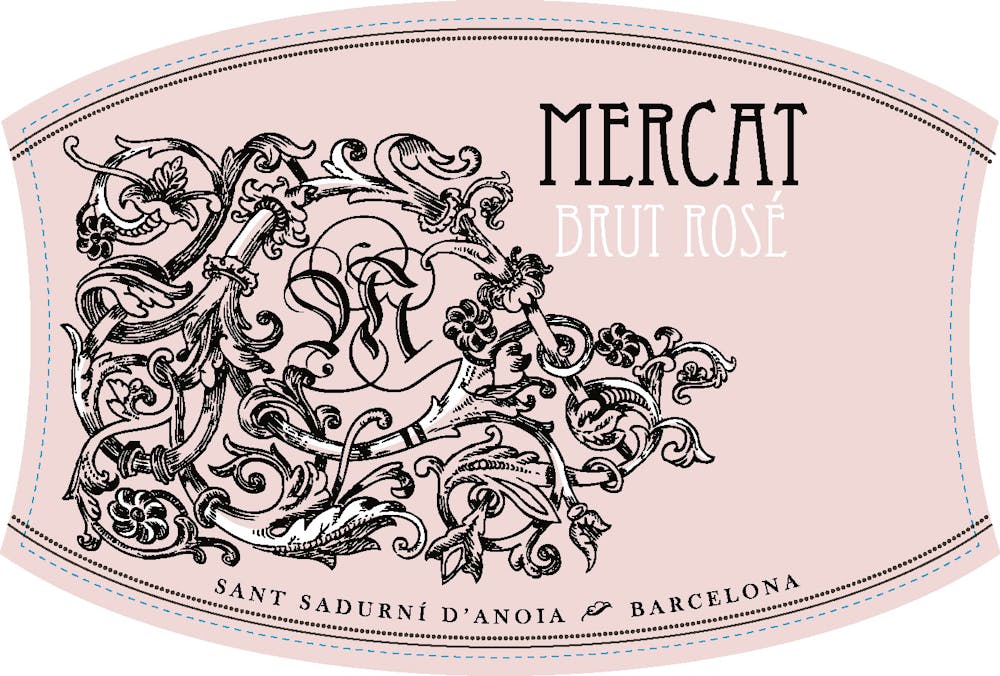 Mercat Brut Rose Cava NV :: Bubbly Dry