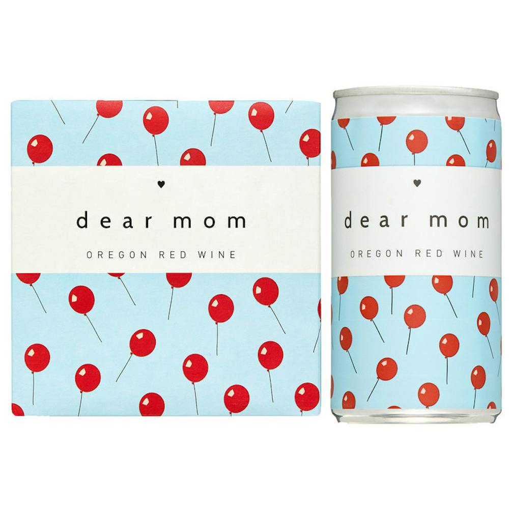 Dear Mom Wine Co. Red Blend 4-187ml Cans :: Red Blends