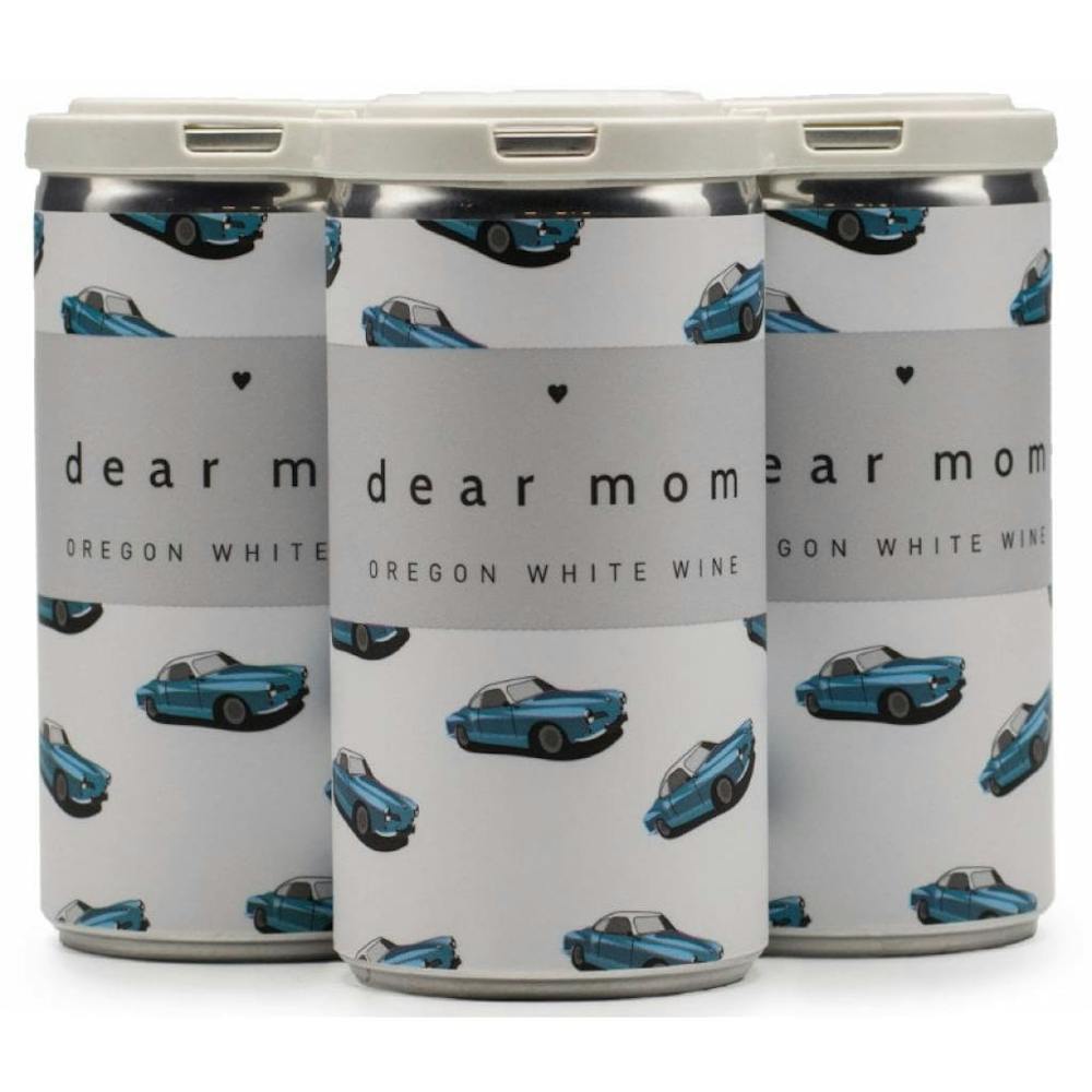 Dear Mom Wine Co. White Blend 4-187ml Cans :: White Blends