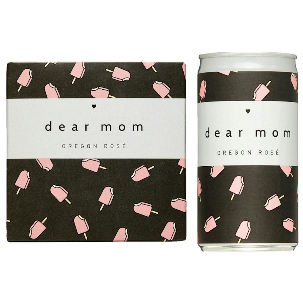 Dear Mom Wine Co. Rose 4-187ml Cans :: Rosé
