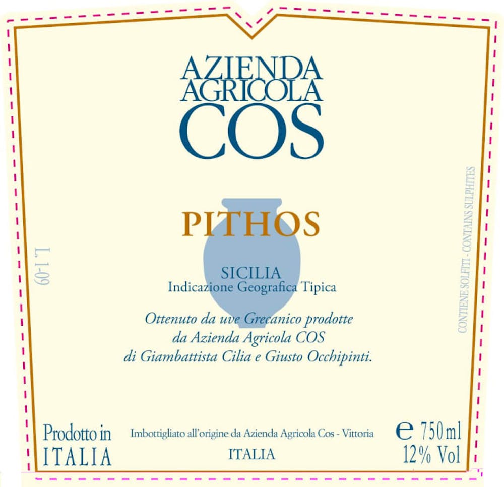 COS Zibbibo in Pithos 2018 :: Italian White