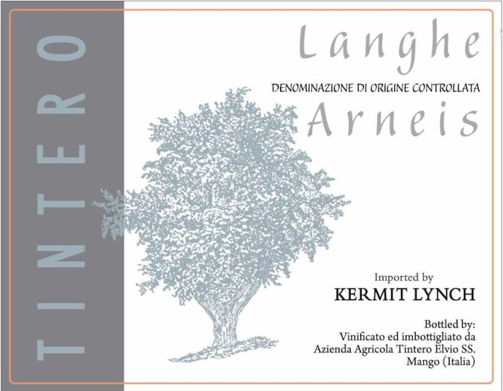 Elvio Tintero Langhe Arneis 2019 :: Italian White