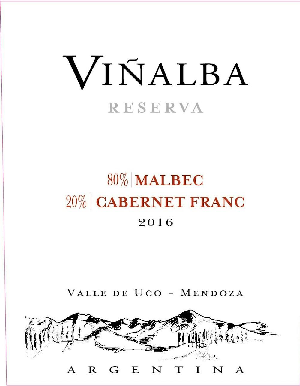 Vinalba Malbec/Cabernet Franc 2018 :: Malbec