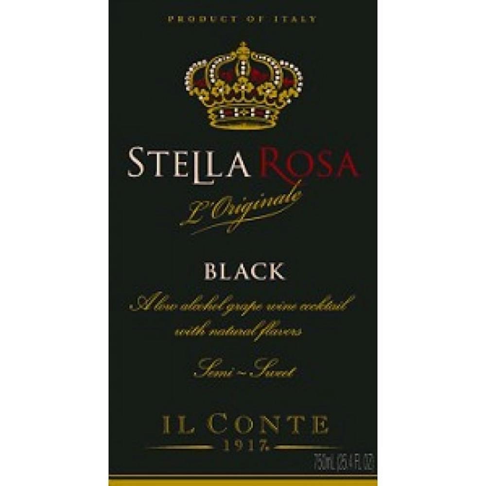 Stella Rosa Semi Sweet Black Red Blend :: Red Blends