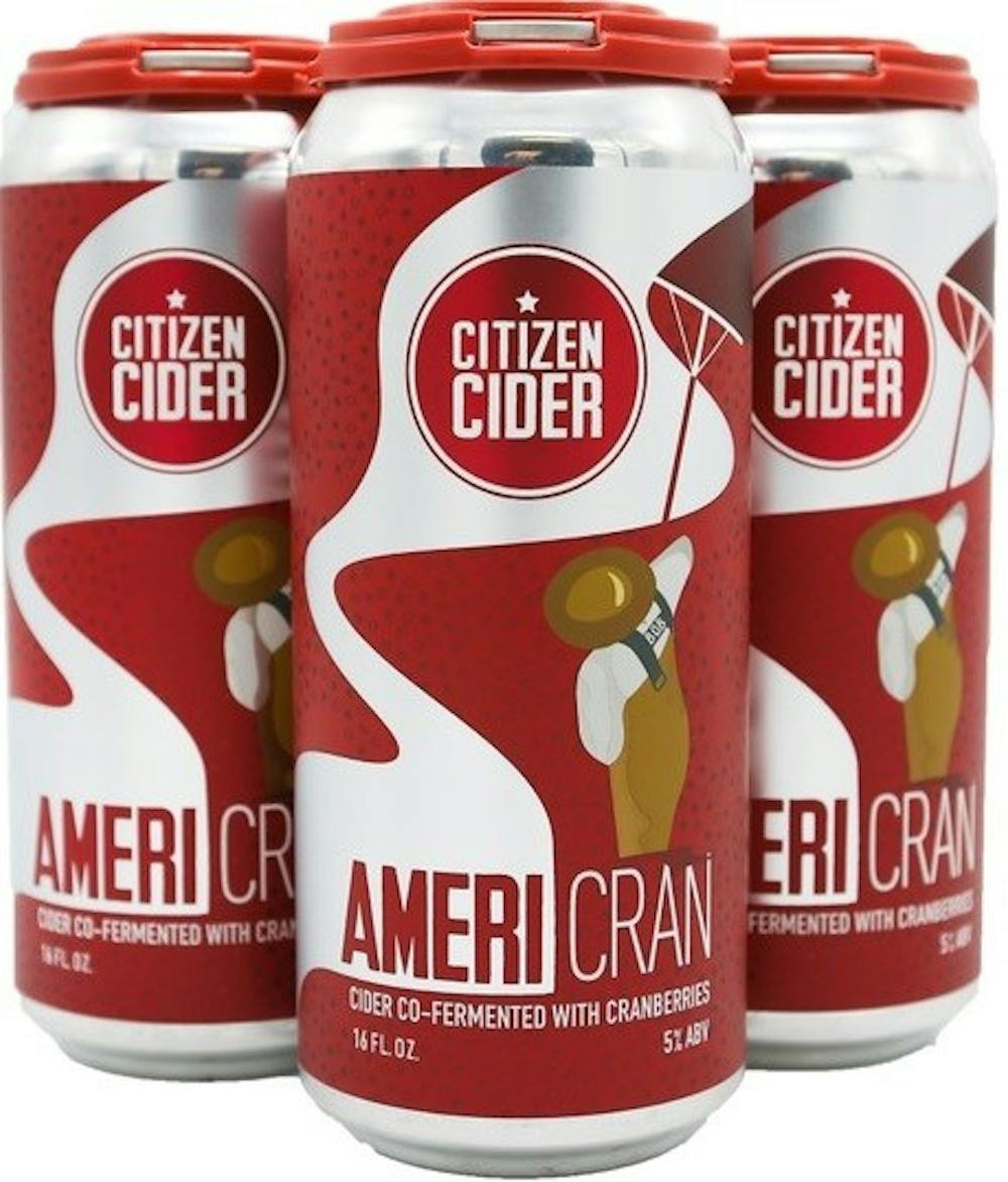 Citizen Cider 'AmeriCran' Hard Cider 4-16oz Cans :: Cider