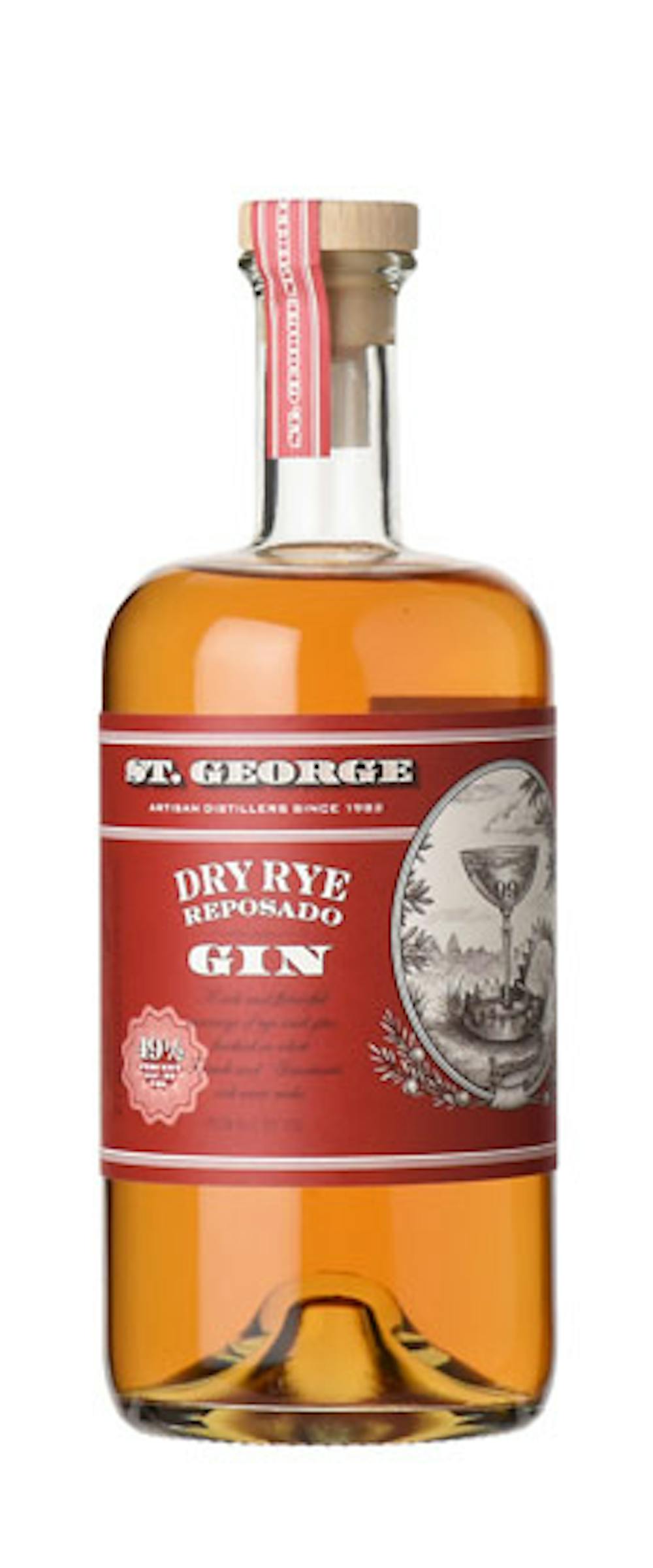 St George Dry Rye Reposado Gin 750ml :: Gin