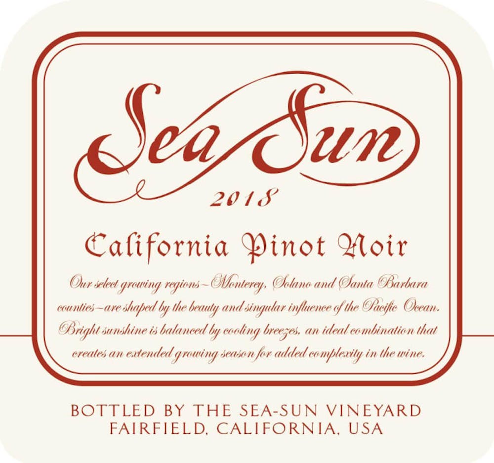 Sea Sun By Caymus Family Pinot Noir 2019 :: Pinot Noir