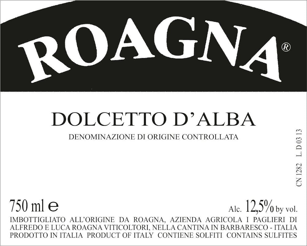 Roagna Dolcetto d'Alba 2019 :: Italian Red