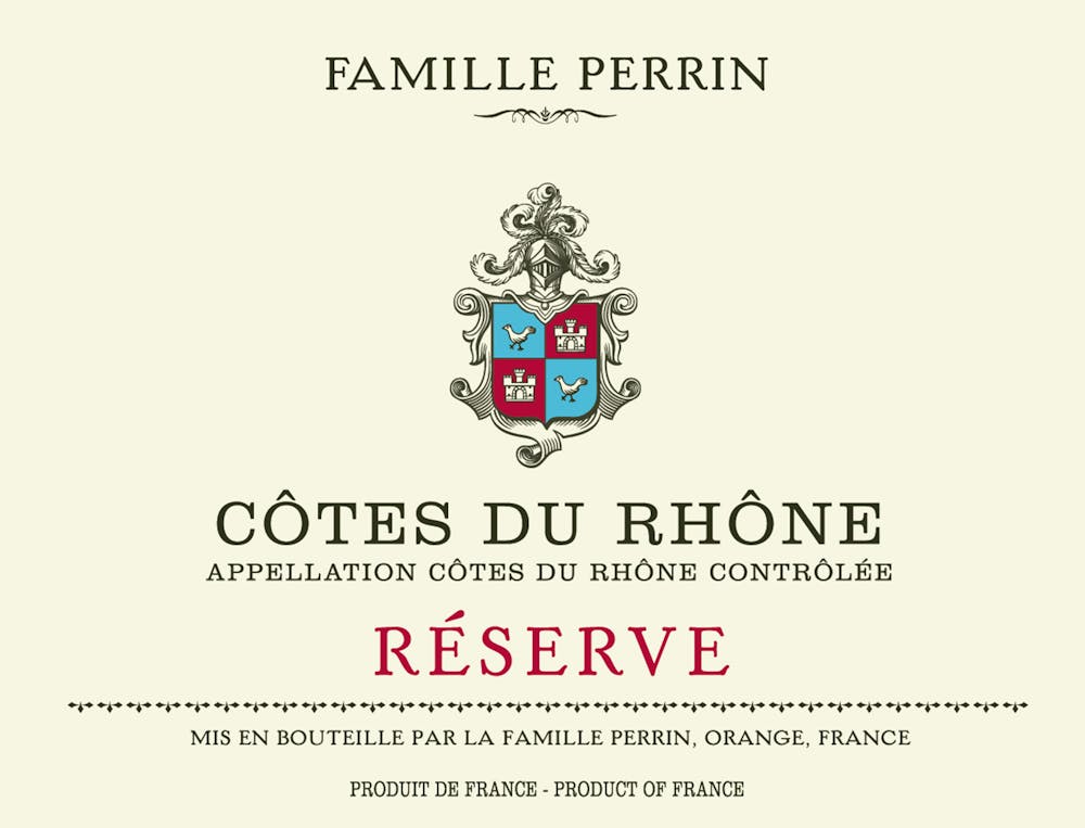 Perrin Famille 'Reserve' Blanc 2021 :: Rhone Blend White